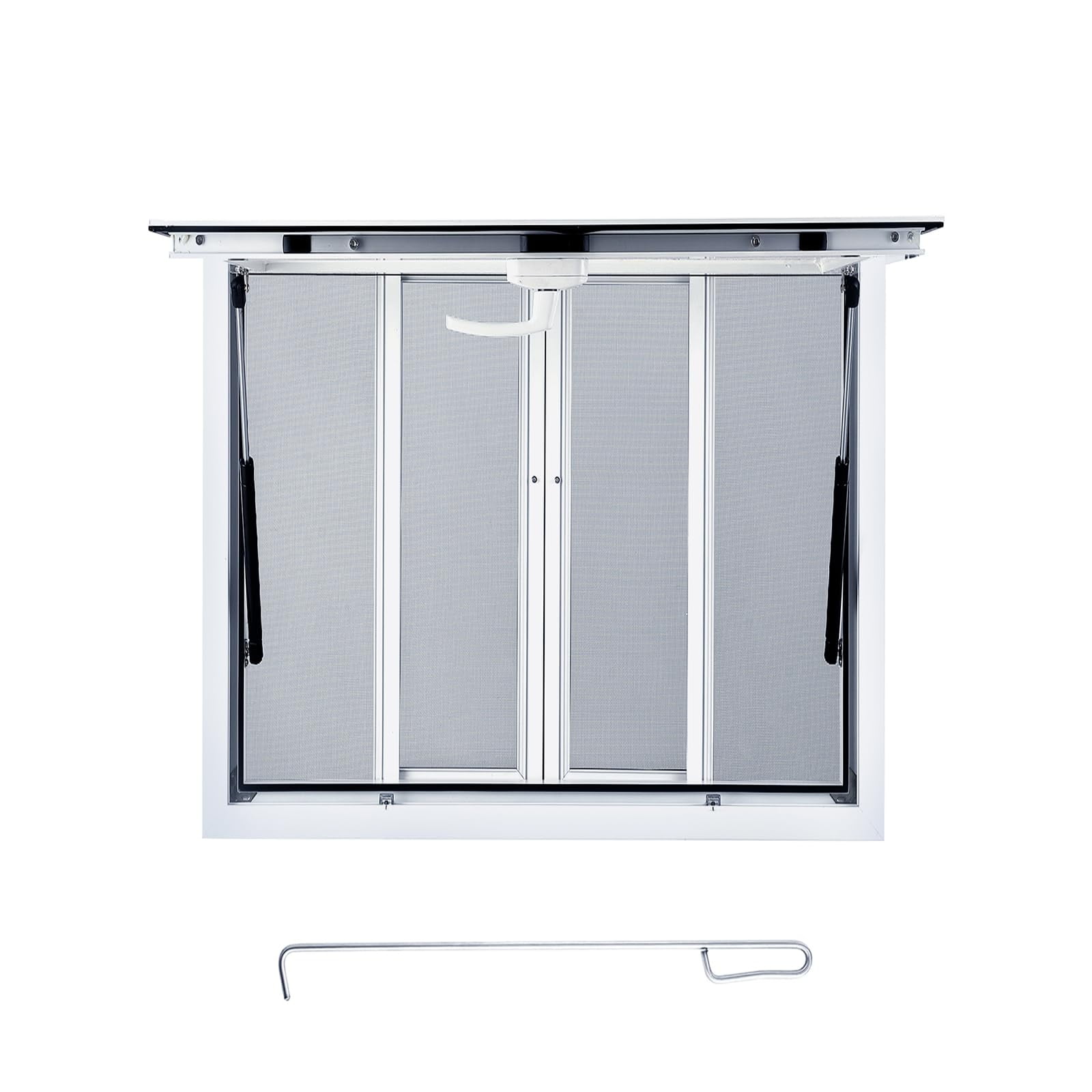 Concession Window,Serving Window for Food Truck,36" x 24" Aluminum ...