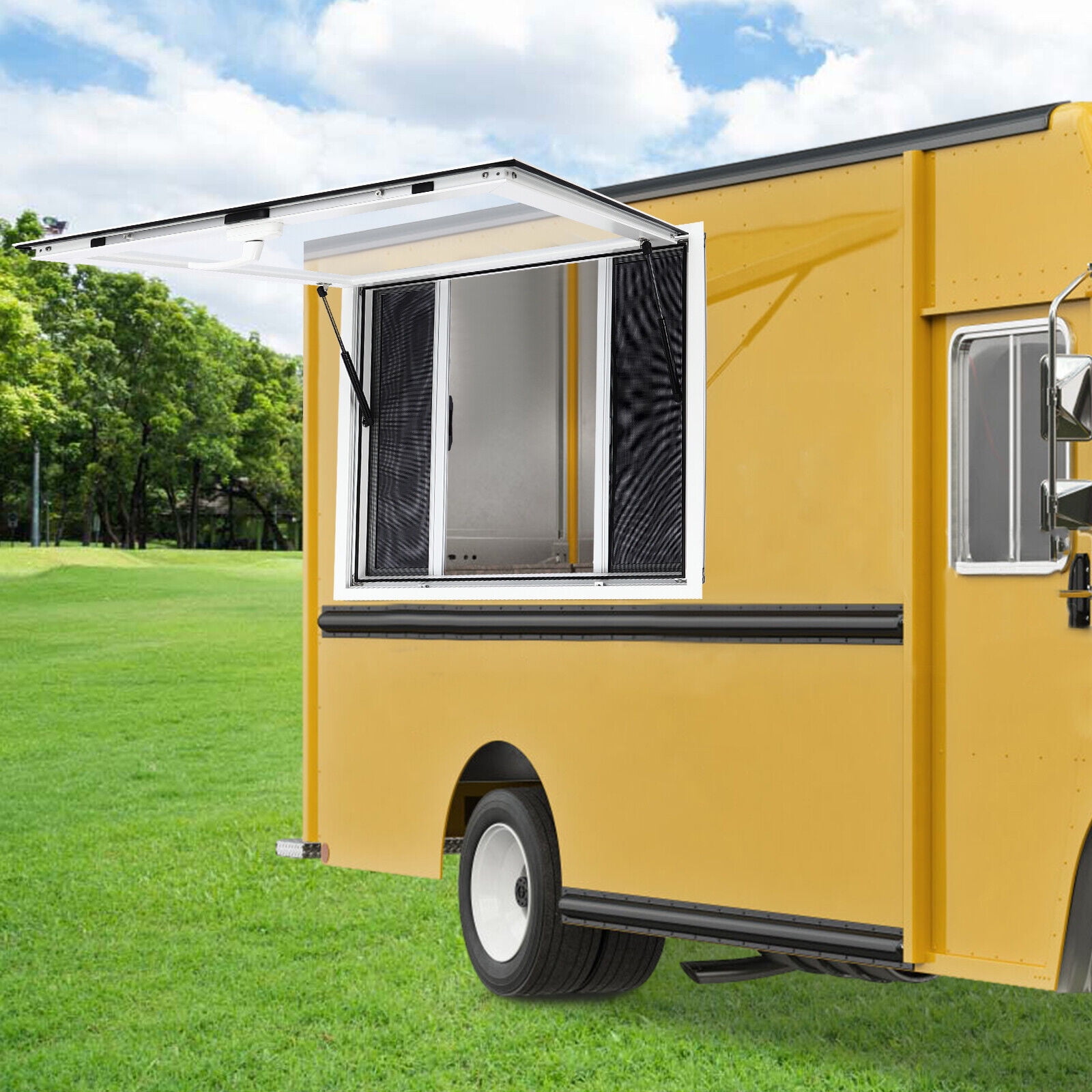 Concession Window for Food Trucks, Food Truck Service Window, Food ...