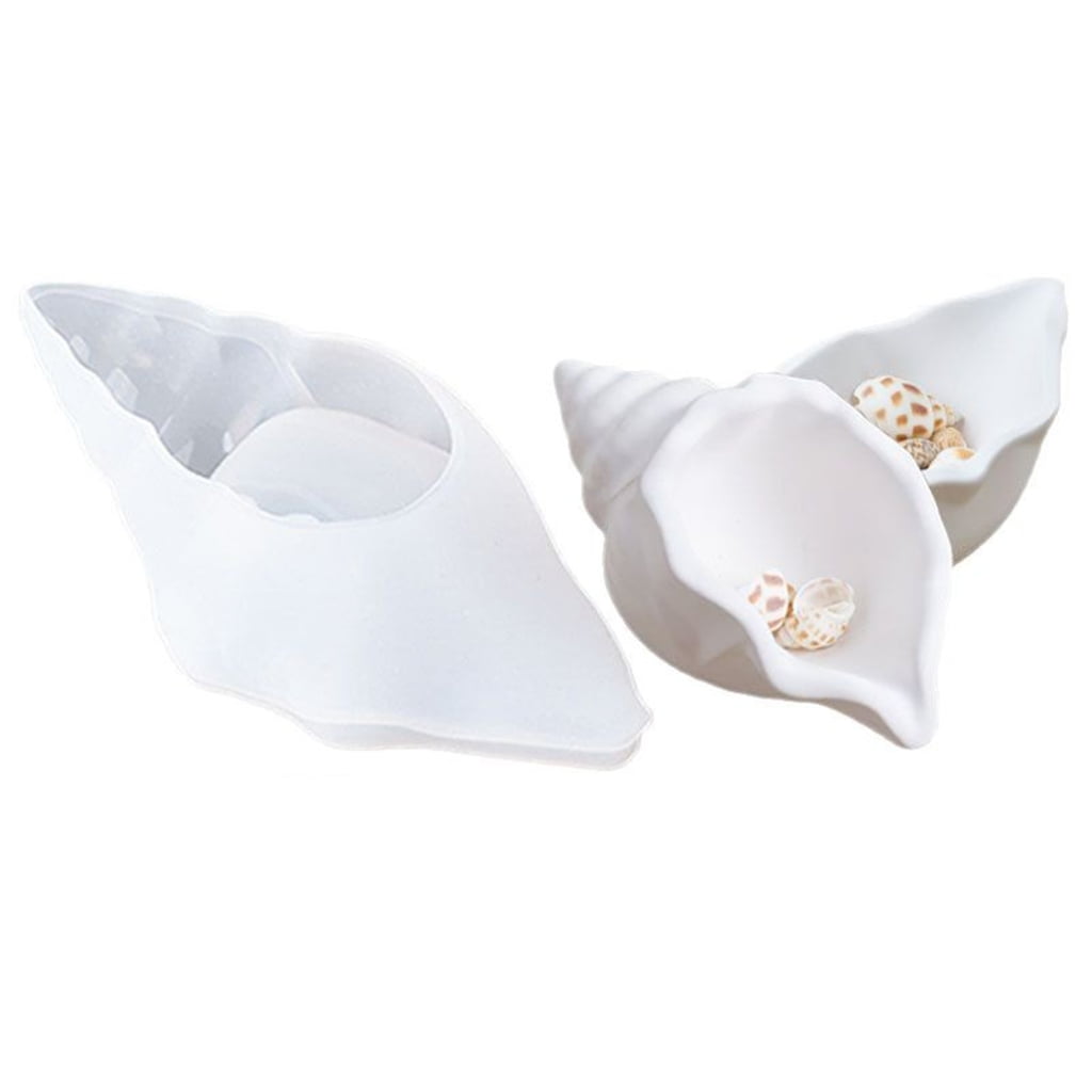 Conch Candle Jar Molds Casting Molds Jewelry Storage Box Silicone Mould ...