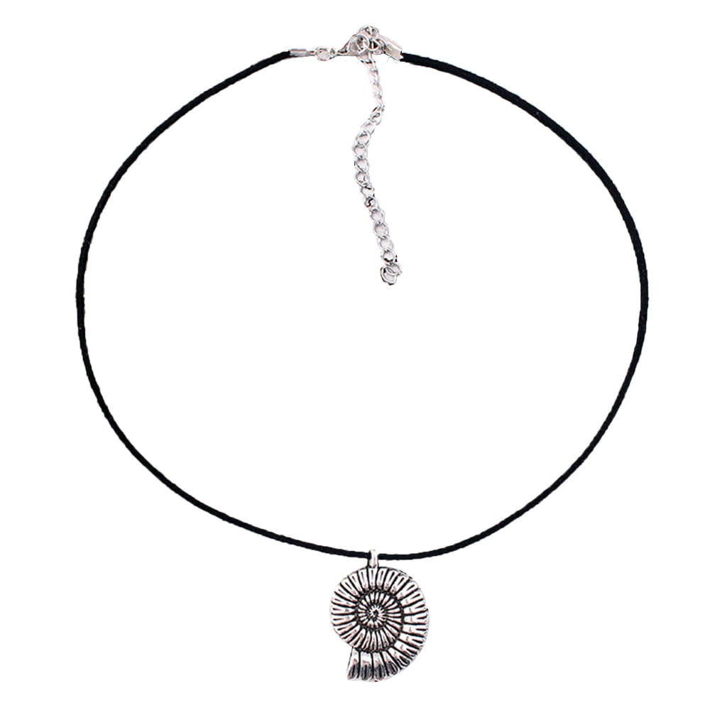 Conch Pendant Necklace Spirales Conch Charm Collarbone Chain Fashion ...