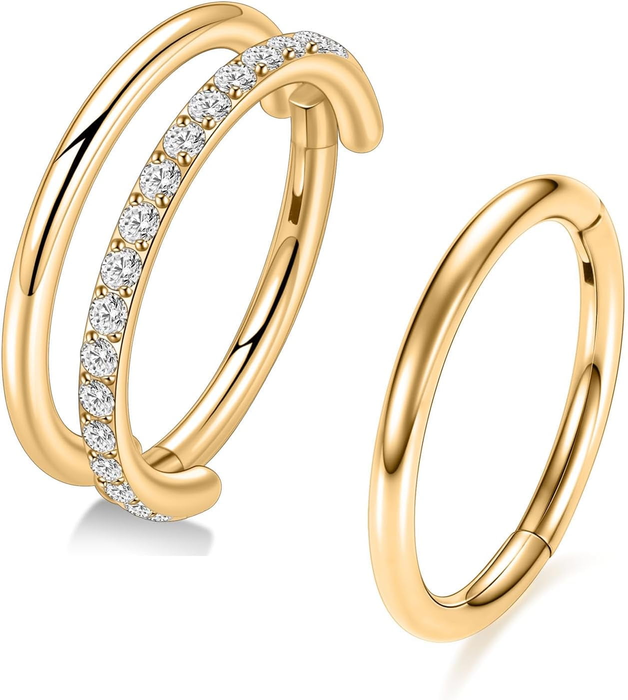 Conch Piercing Jewelry 16g Septum Jewelry Conch Hoop Daith Earrings ...