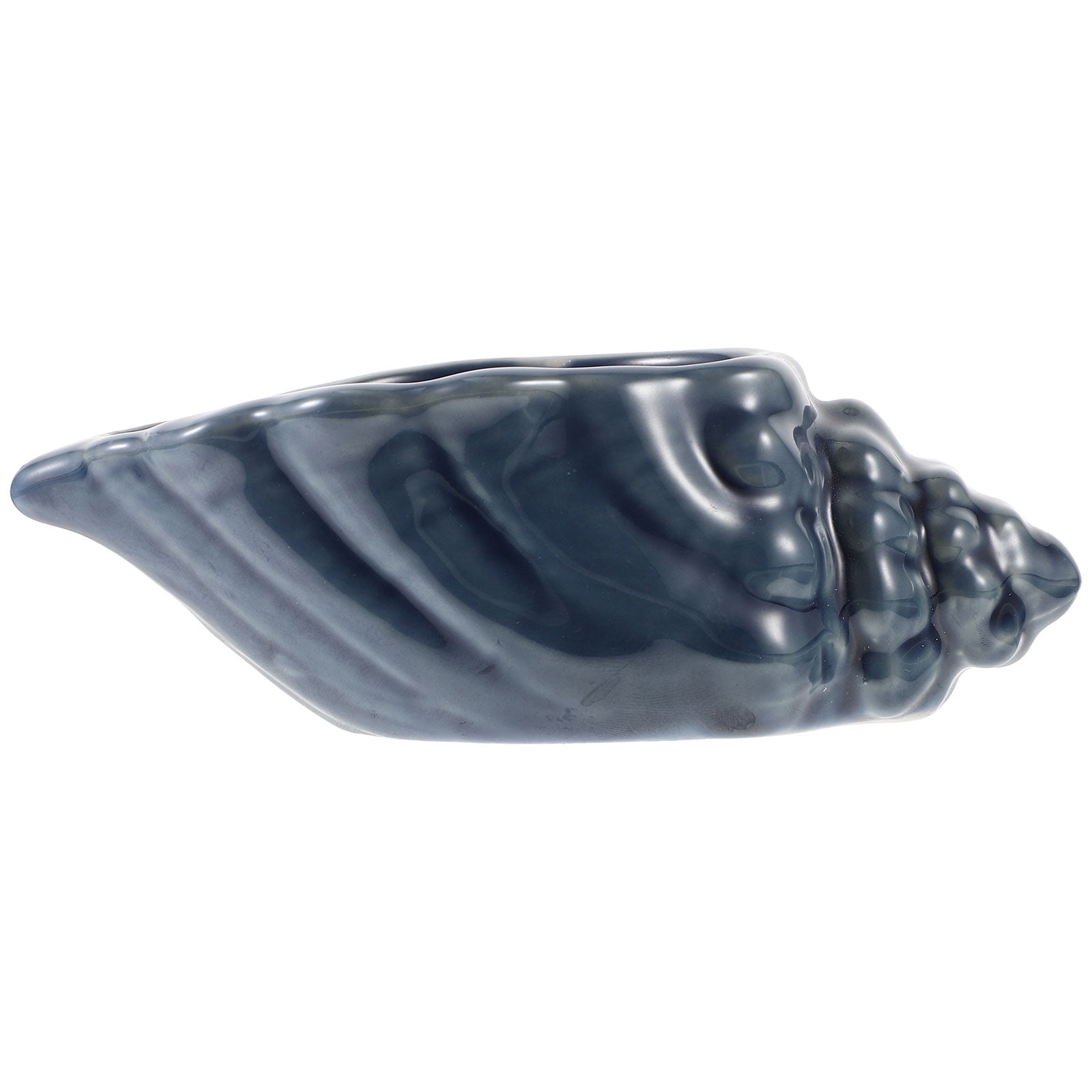 Conch Pot Wall Planter Terracotta Vase Hanging Flower Office Blue ...