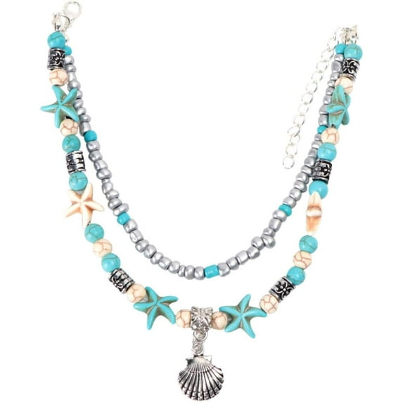 Conch Retro Rice Professional Grade Bead Anklet Ankle Chain Foot ...