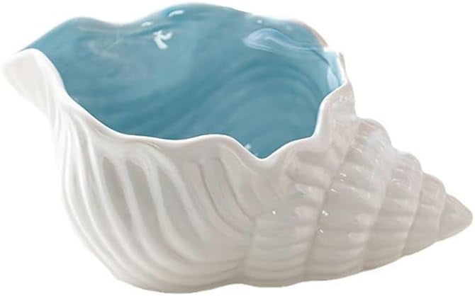 Conch Shell Ashtray Dish Conch Shape Ceramic Jewelry Tray, Ceramic Ring ...