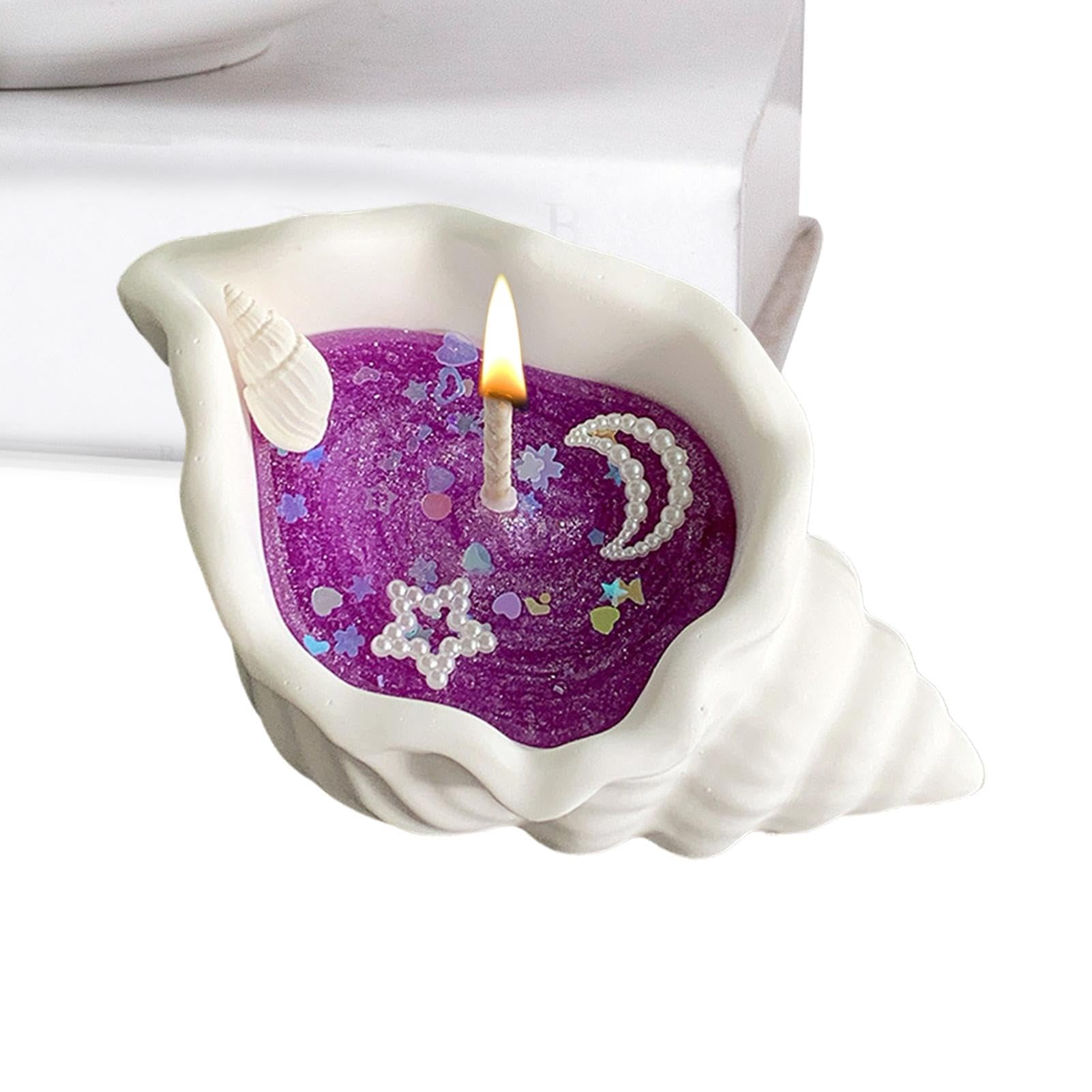 Conch Shell Candle - Beach Themed Scented Candles | Conch Seashell ...