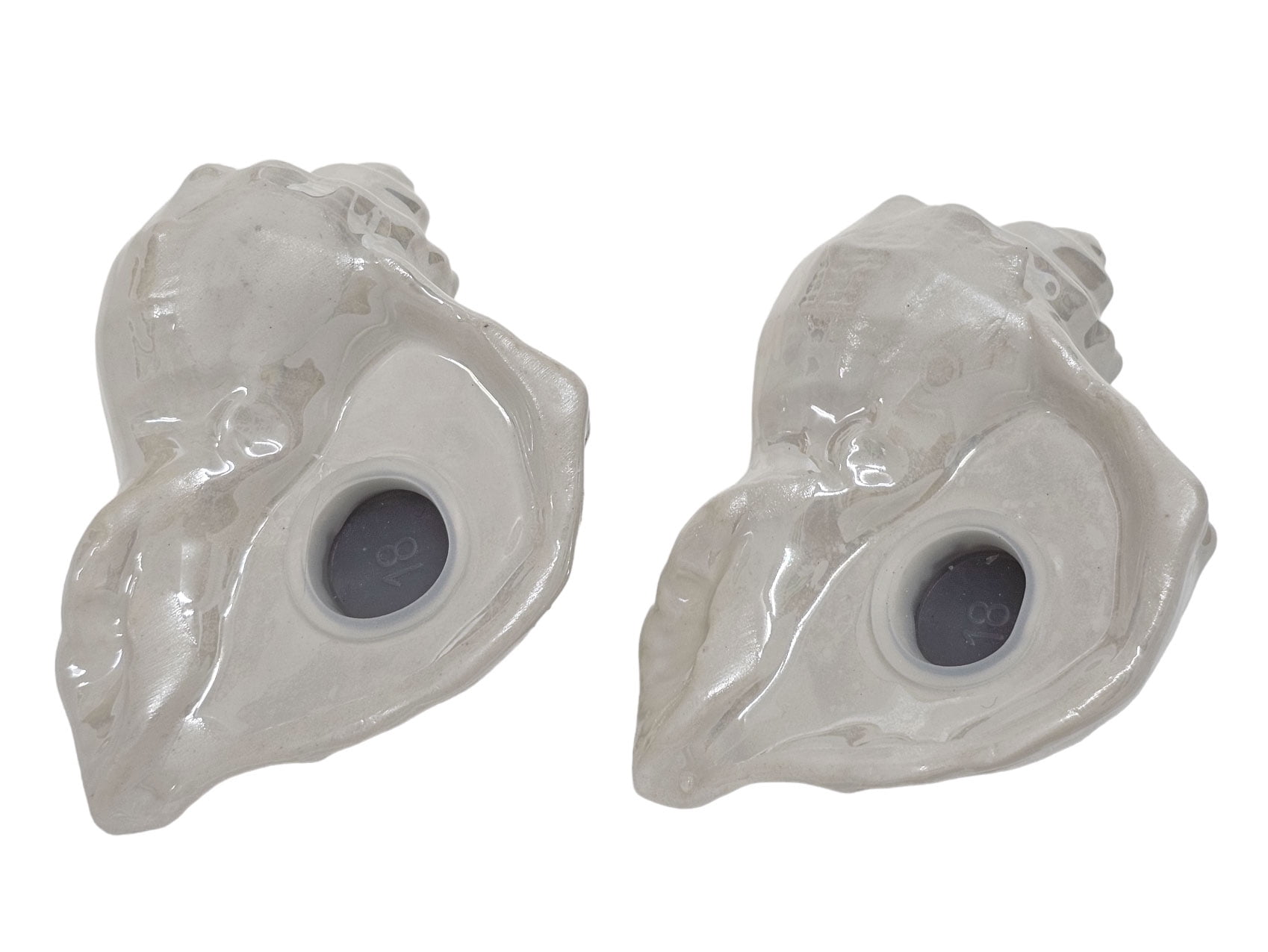 Conch Shell Ceramic Salt and Pepper Shakers - Walmart.com
