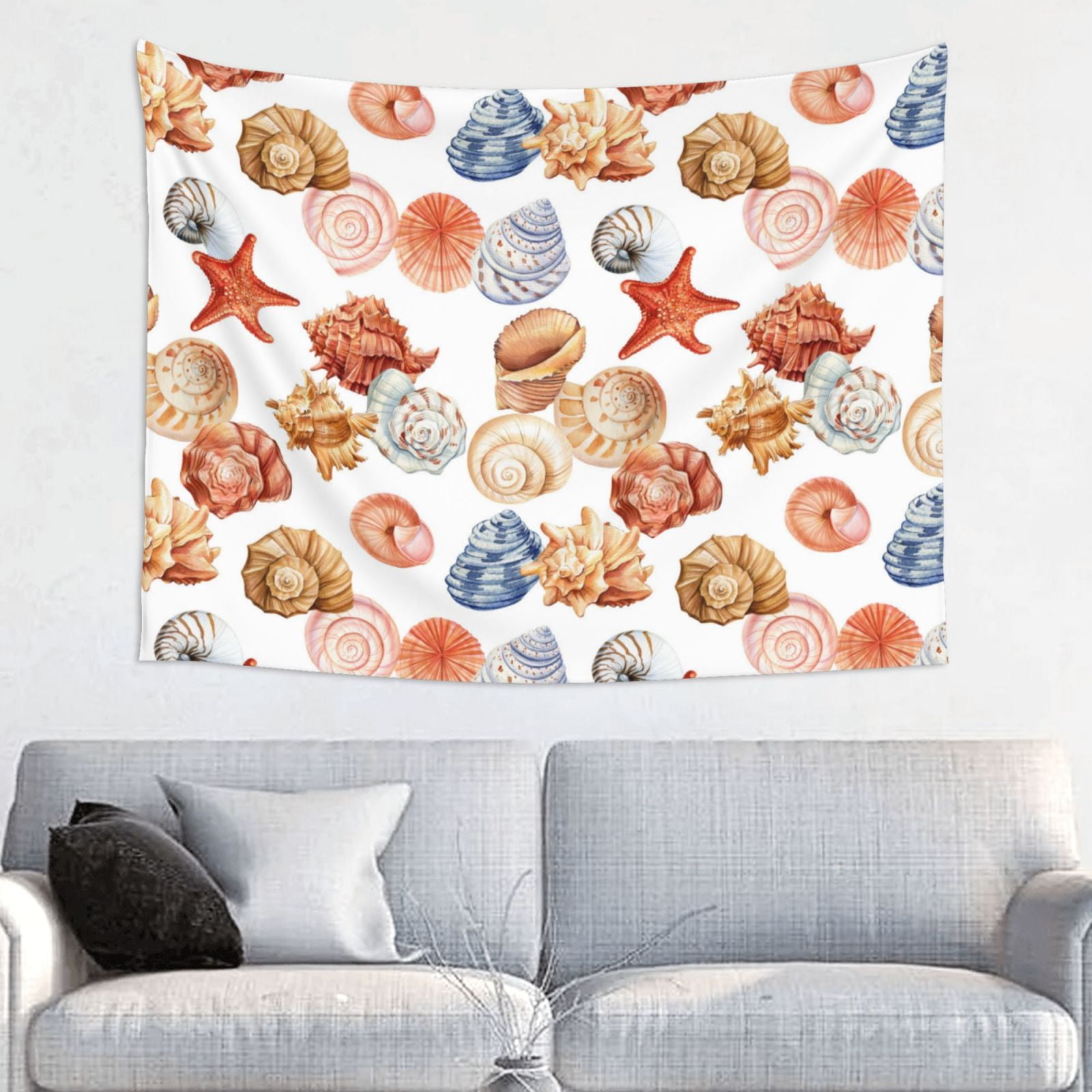 Conch Shell No.J935 Tapestry for Bedroom - Tapestry Wall Hanging Wall ...