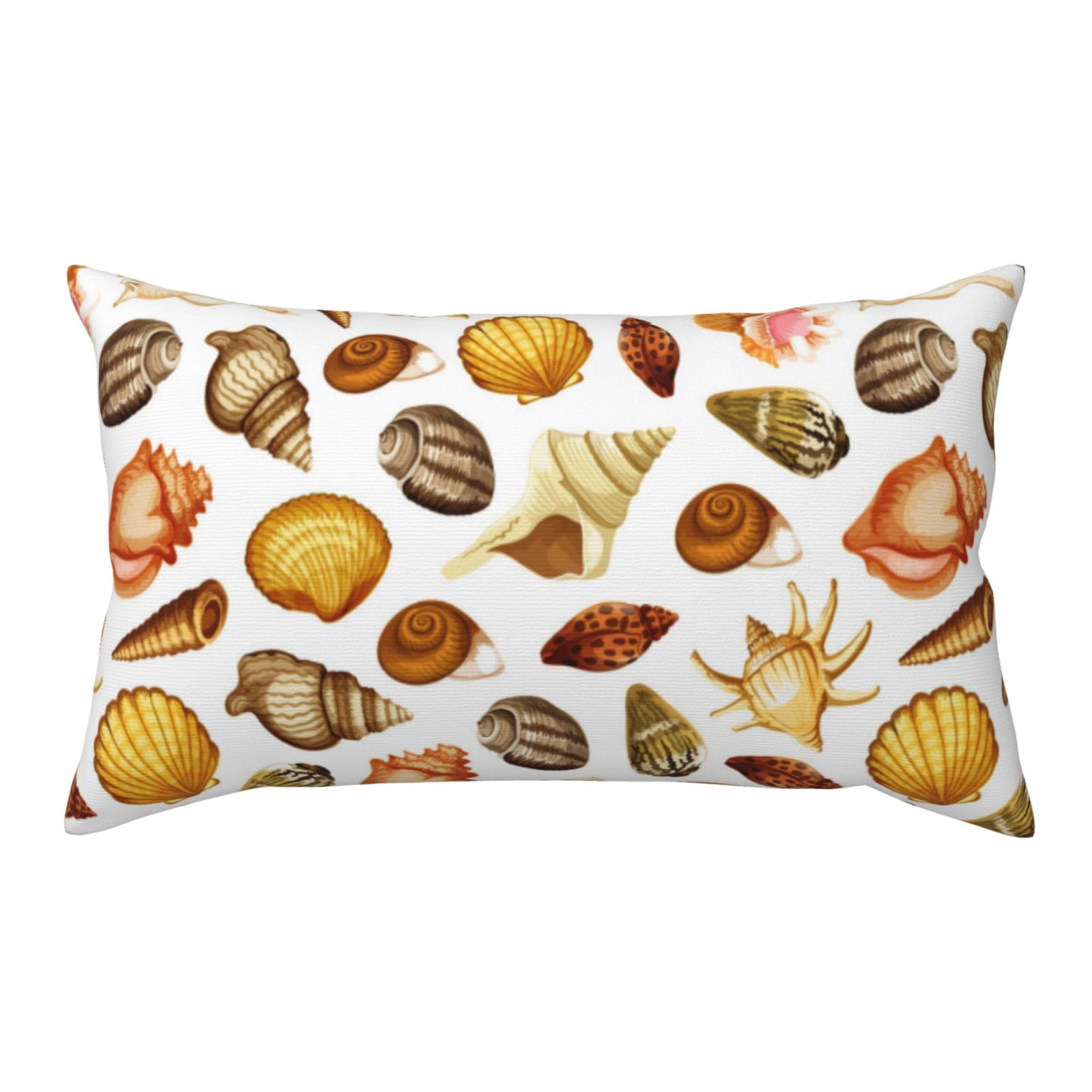 Conch Shells Print No.9029 Pillow Covers, King Size Pillow Cases with ...