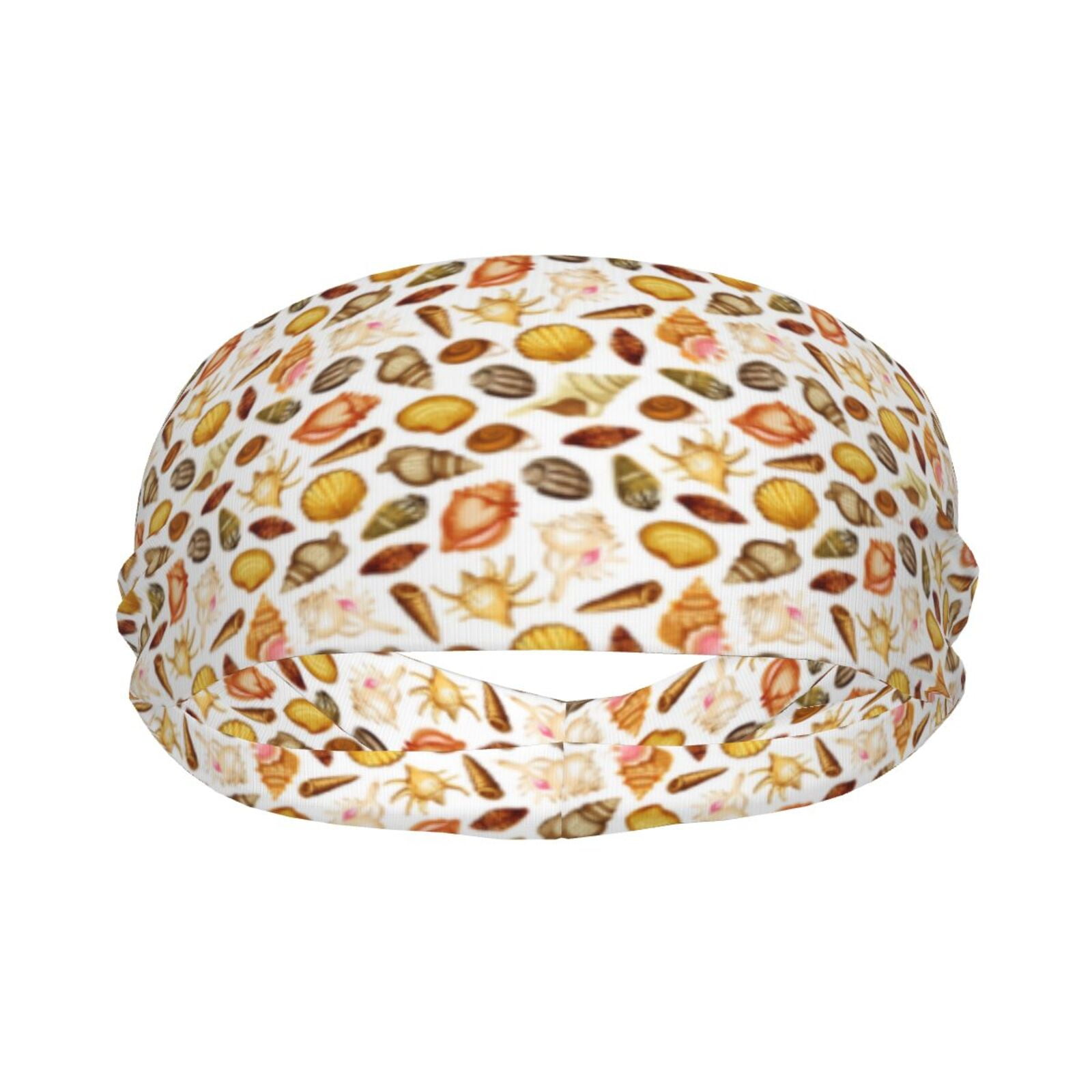 Conch Shells Print No.9029 Sports Headband for Women Men, Running ...