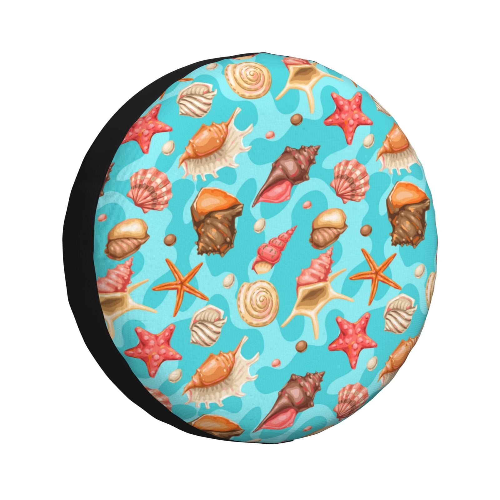 Conch Shells Print No.9039 Spare Tire Cover for Trailer Camper RV Truck ...