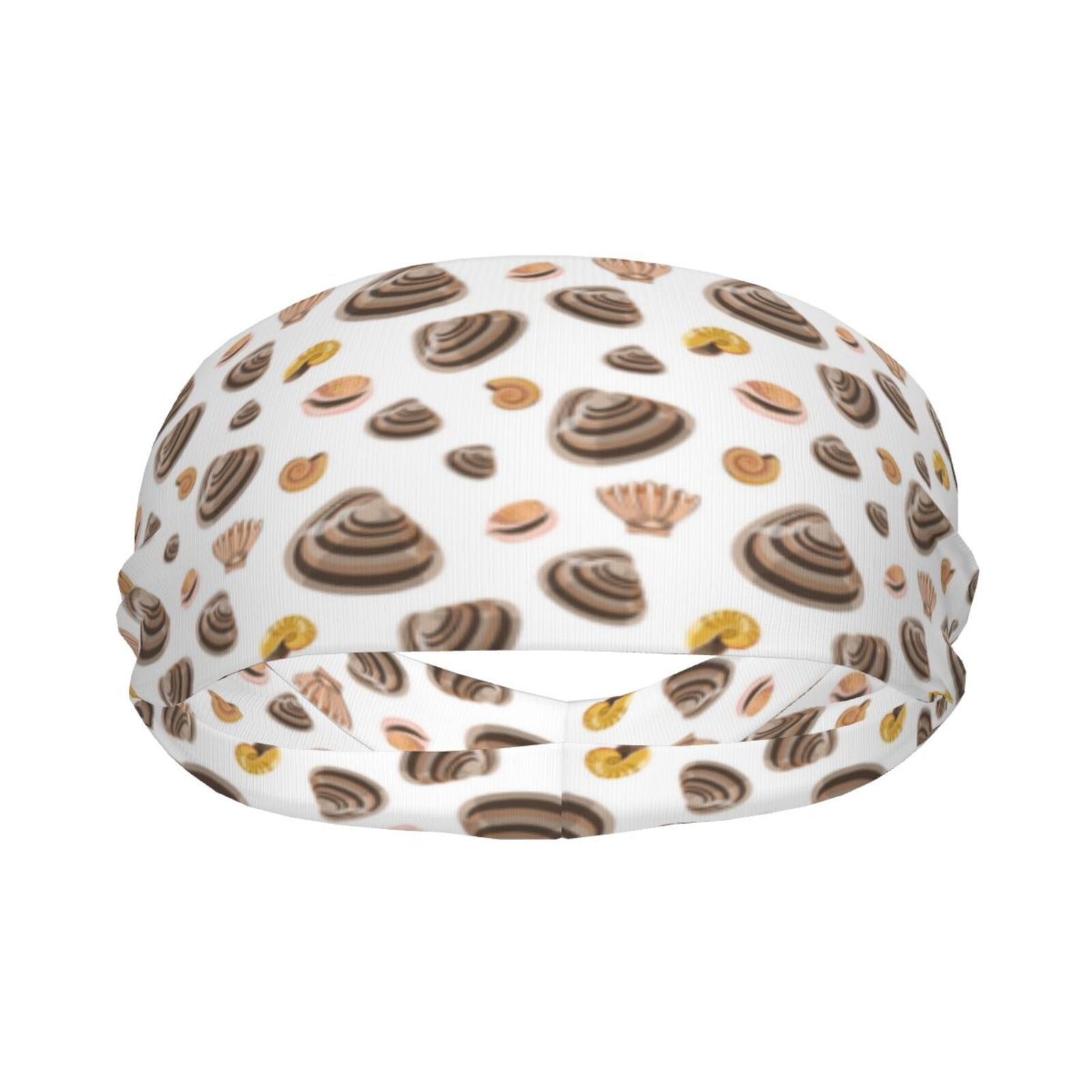 Conch Shells Print No.9044 Sweat Bands Headbands for Women Men ...
