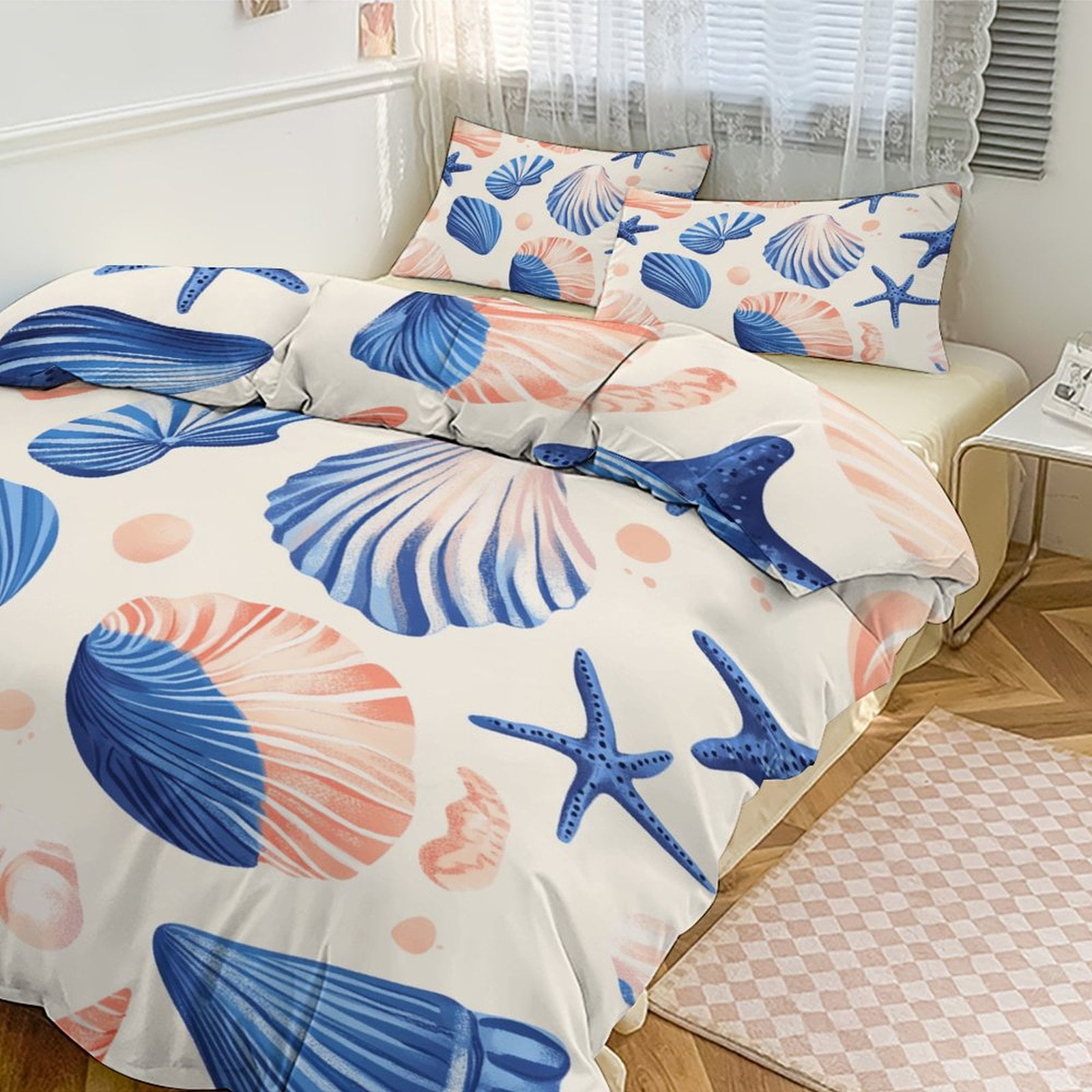 Conch Starfish Shell (78) 3D Duvet Cover Set Quilt Cover Theme of Kid ...