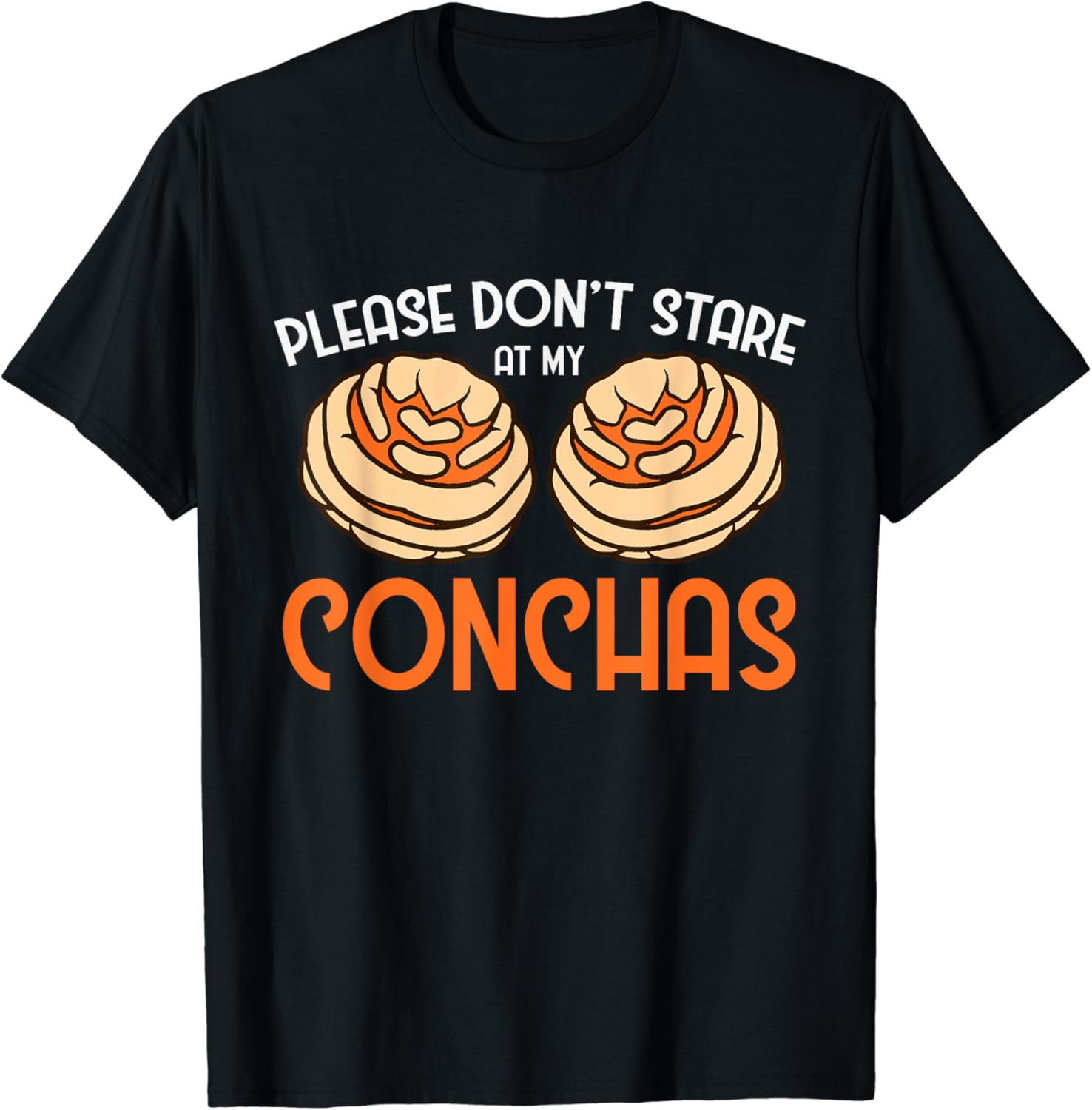 Concha Pan Dulce Y Chisme Mexican Mujer Latina Concha Pastry T-Shirt ...