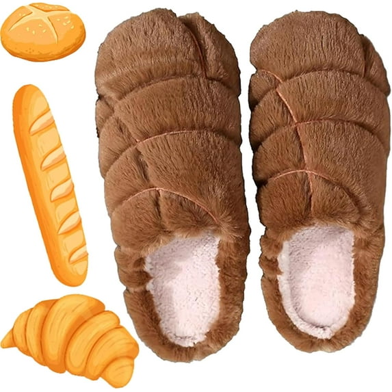 Concha Pantuflas, Concha Slippers for Women, Mexico Bread Slippers with ...