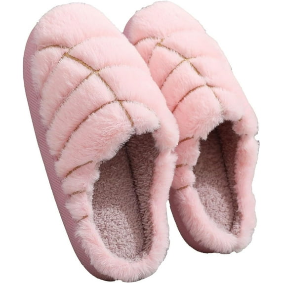 Concha Pantuflas Slippers for Women Men ,Conchas Mexican Bread Slippers ...