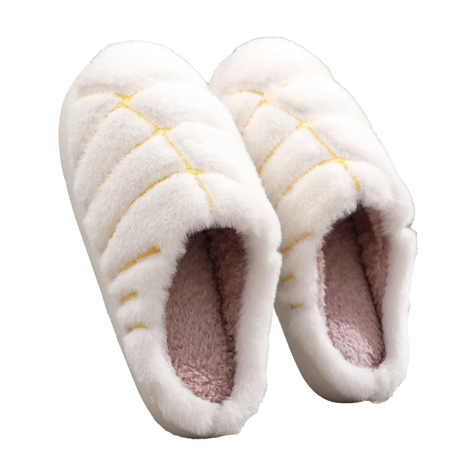 Concha Slippers, Conchas Pantuflas Memory Foam House Slippers, Warm ...