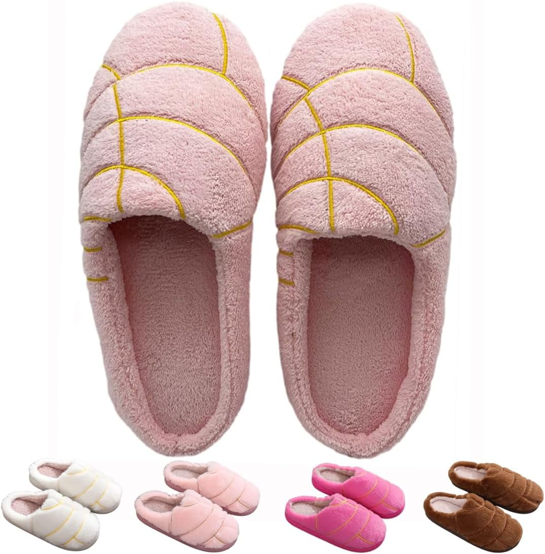 Concha Slippers for Women Men, Pantuflas with Memory Foam and Soft ...
