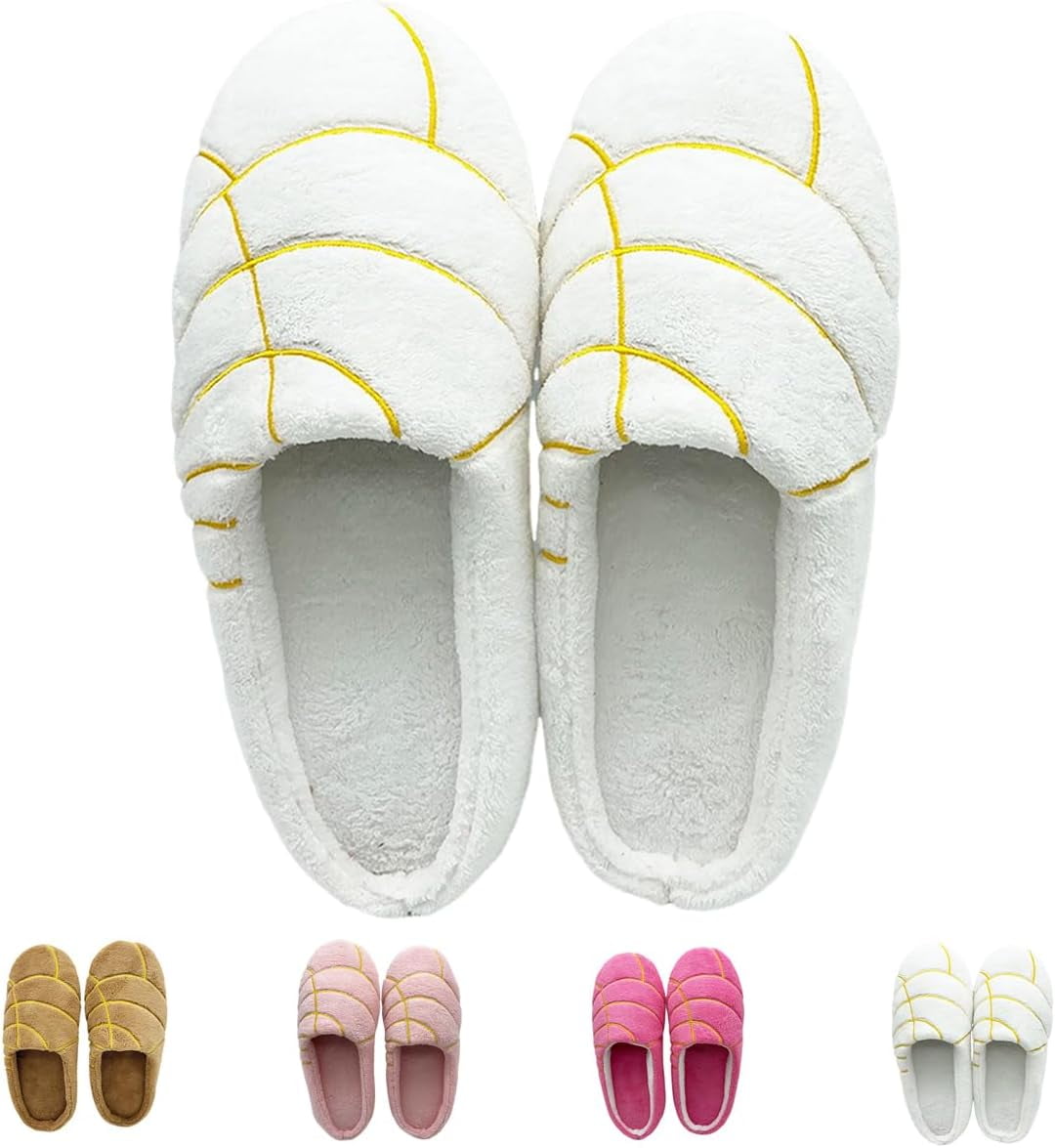 Concha Slippers for Women, Concha Pan Dulce Slippers, Pantuflas De ...
