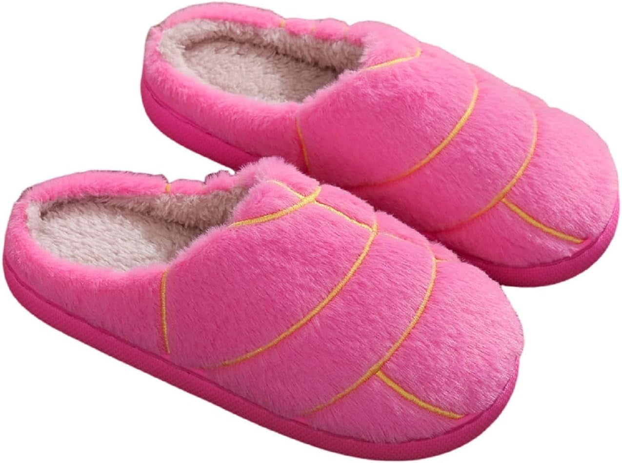 Concha Slippers for Women Men Concha Pantuflas Comfy Soft Warm House ...