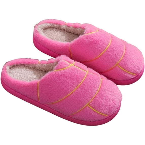 Concha Slippers for Women Men Concha Pantuflas Comfy Soft Warm House ...