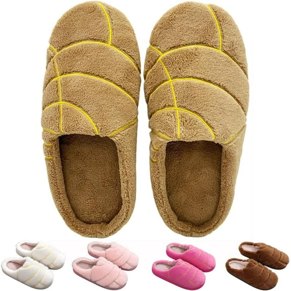Concha Slippers for Women Men Concha Pantuflas Comfy Soft Warm House ...