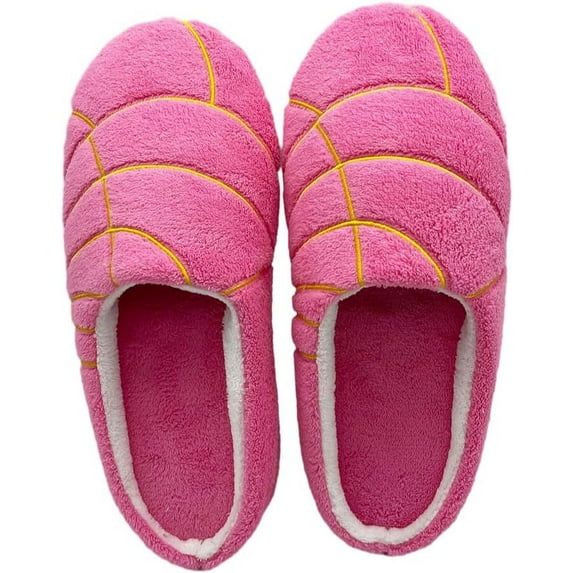 Concha Slippers for Women Men, Soft Plush House Slippers with Non-Slip ...