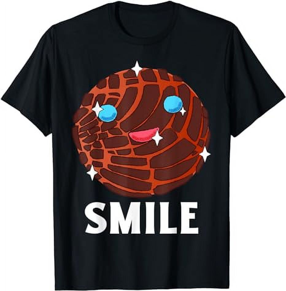 Concha Smile | Latinx Sugar Bread Marranito T-Shirt - Walmart.com
