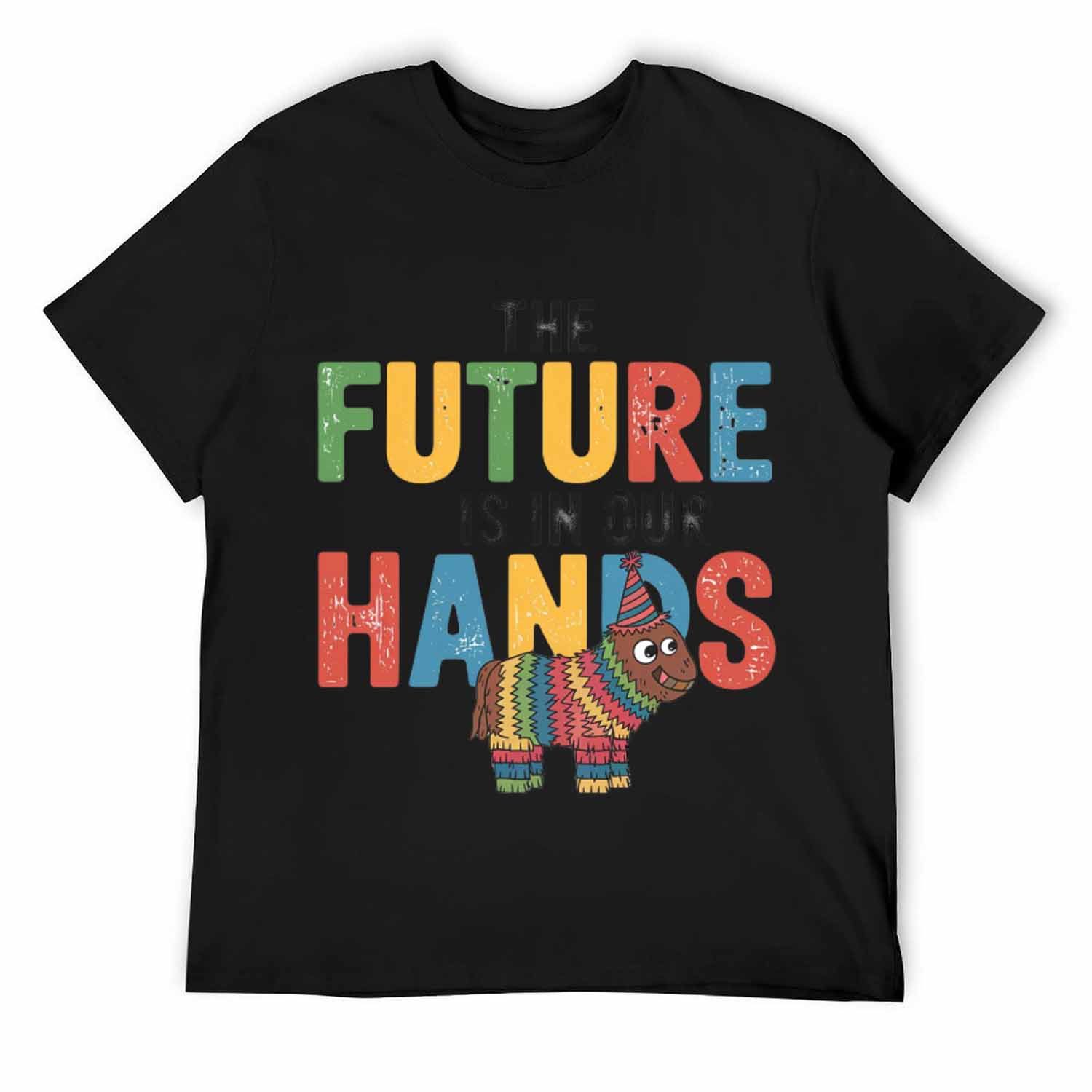 Concha The future is in our handst shirt design chicken Bread Mexican ...