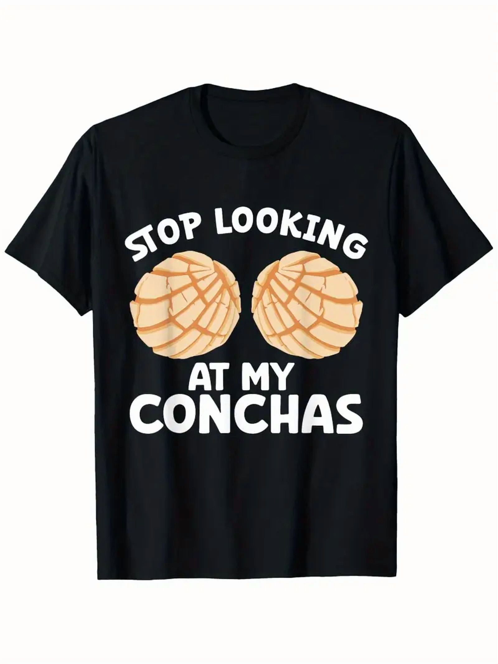 Conchas Pan Dulce Graphic T-Shirt, 100% Cotton Crew Neck Tee - Walmart.com