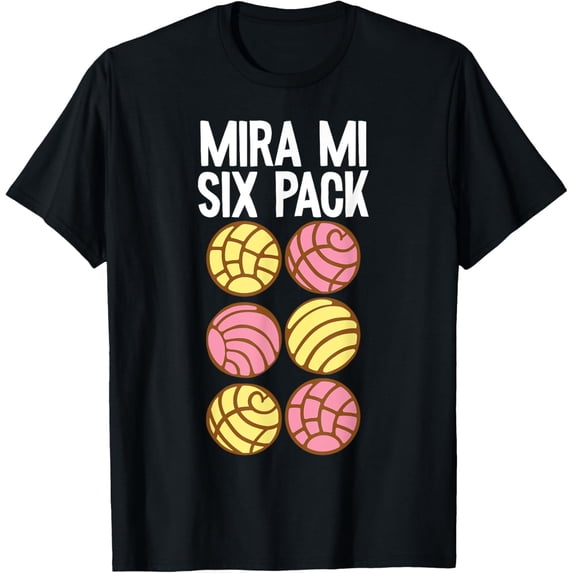 Conchas Pan Dulce Latina Mexican Mujer Concha Pastry T-Shirt - Walmart.com