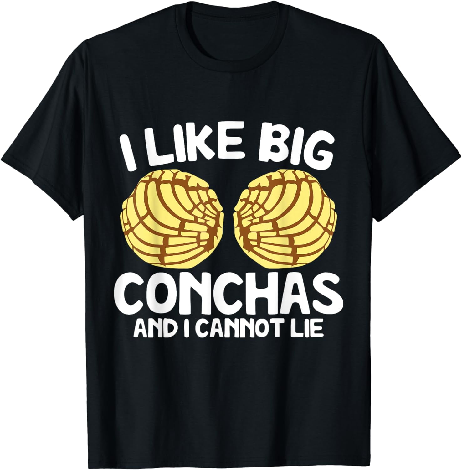 Conchas Pan Dulce Latina Mexican Mujer Concha Pastry T-Shirt - Walmart.com