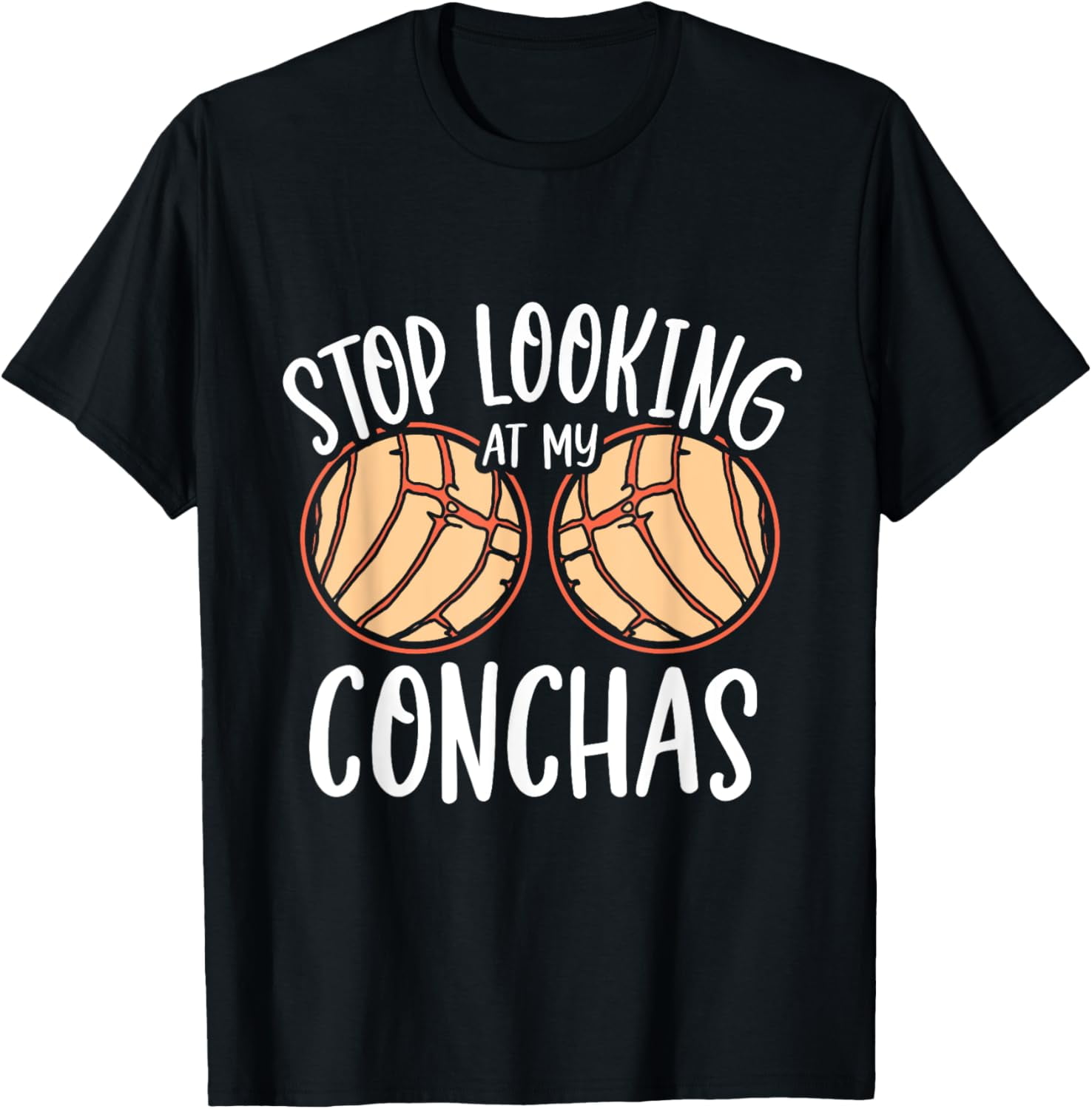 Conchas Pan Dulce Y Chisme Latina Mexican Concha Pastry T-Shirt ...