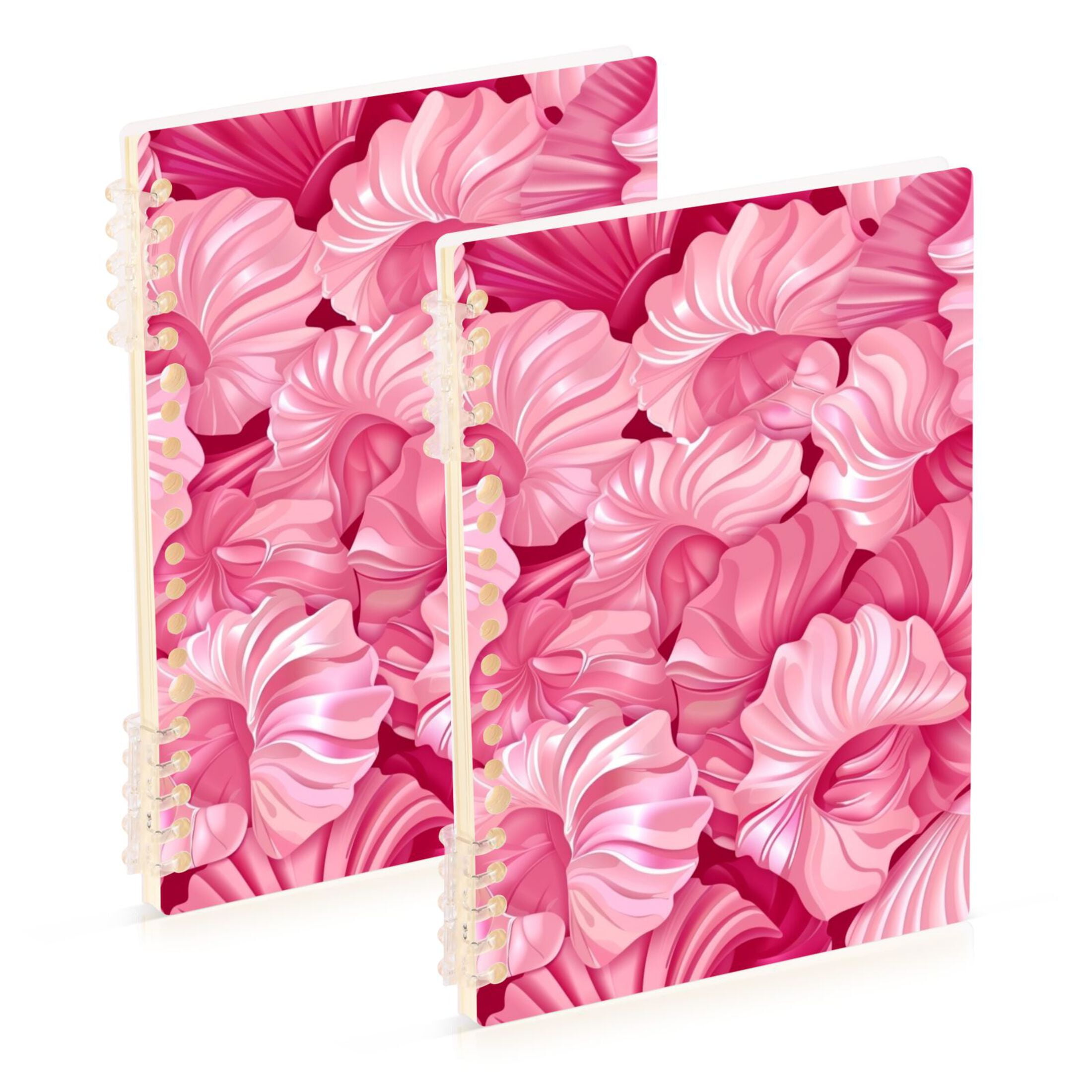 Conches Shells Ring Binder Notebook Journey Note Diary College Ruled ...