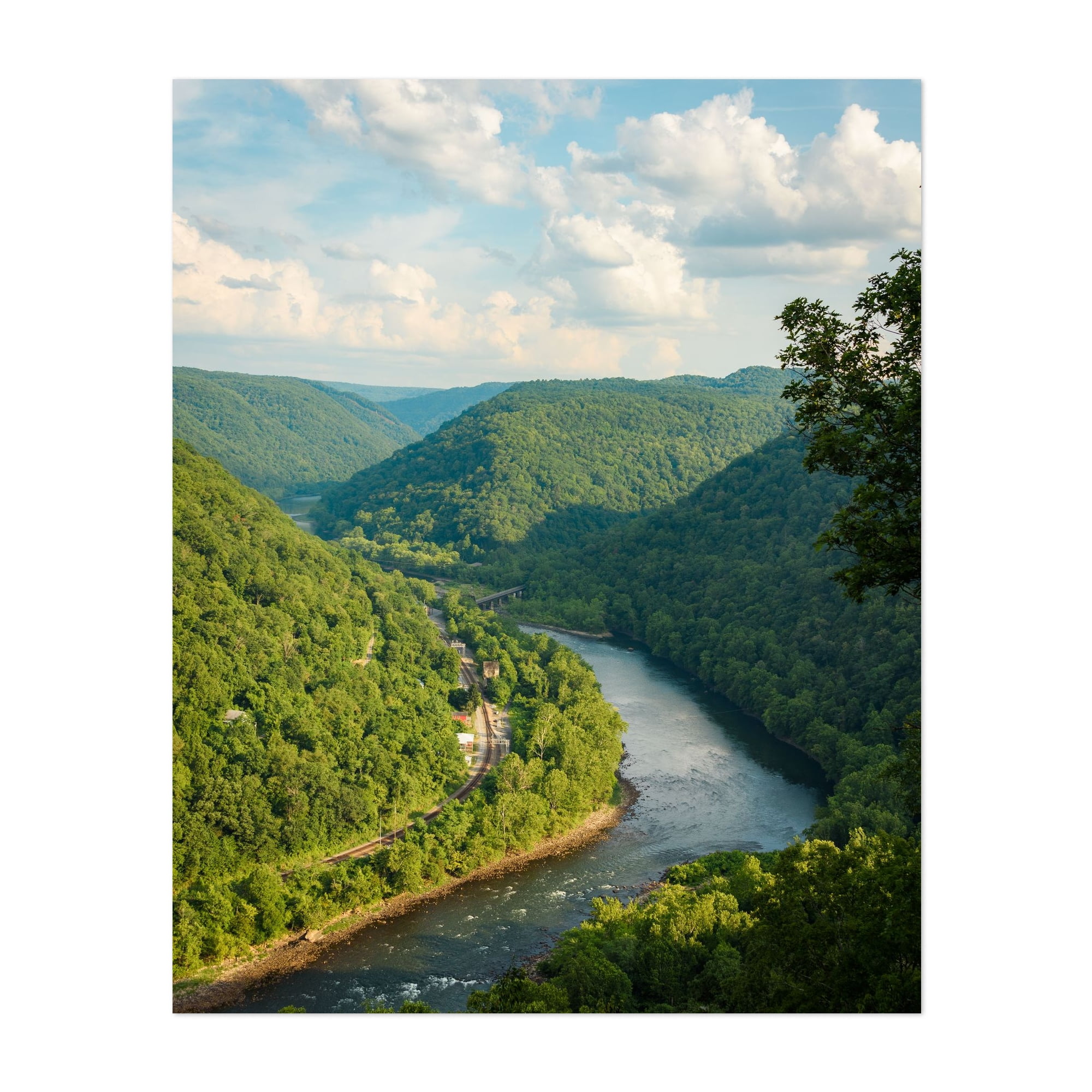 From Concho Rim Overlook, New River Gorge - Glen Jean West Virginia ...