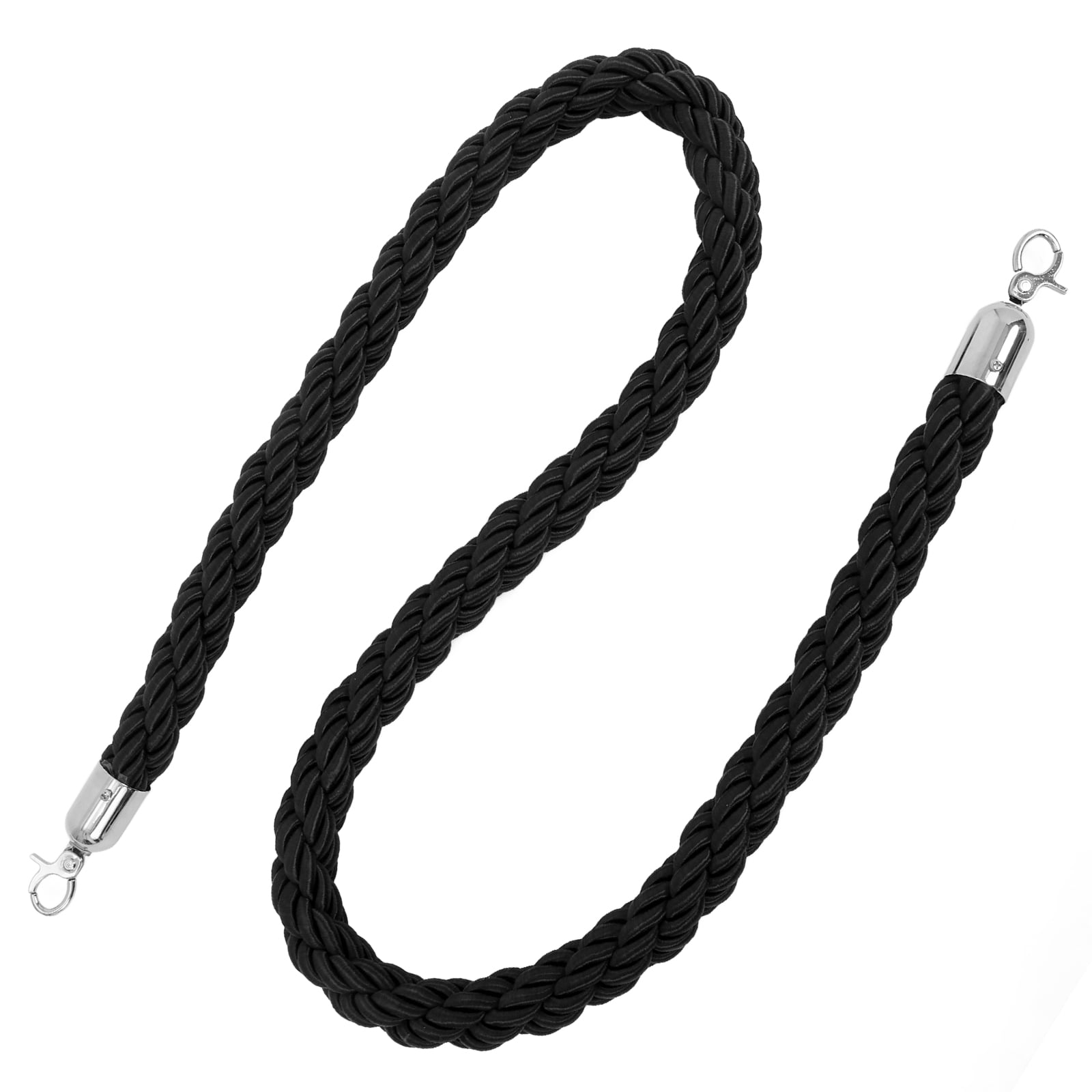 Concierge Rope Red Velvet Barrier Trailer Pole Isolation Black ...