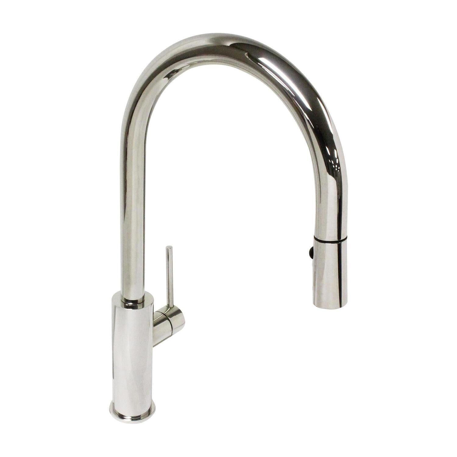 Concinnity Faucets 522005-PST Swivel- Pull-Down- Single Side Lever Hole ...