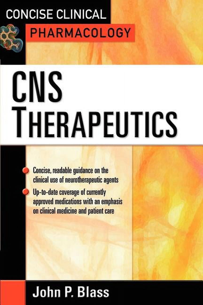 Concise Clinical Pharmacology: Concise Clinicial Pharmacology: CNS ... Concise Clinical Pharmacology: Concise Clinicial Pharmacology: CNS ...