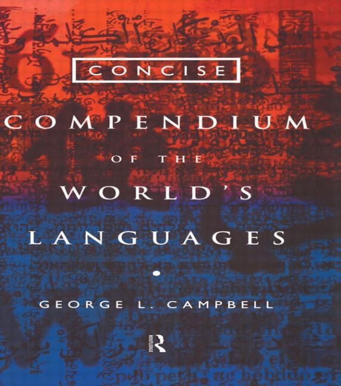 Concise Compendium of the World's Languages, (Paperback) - Walmart ...