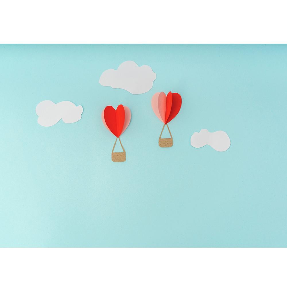 Concise Sky Heart Background ration For Baby Shower Children Birthday ...