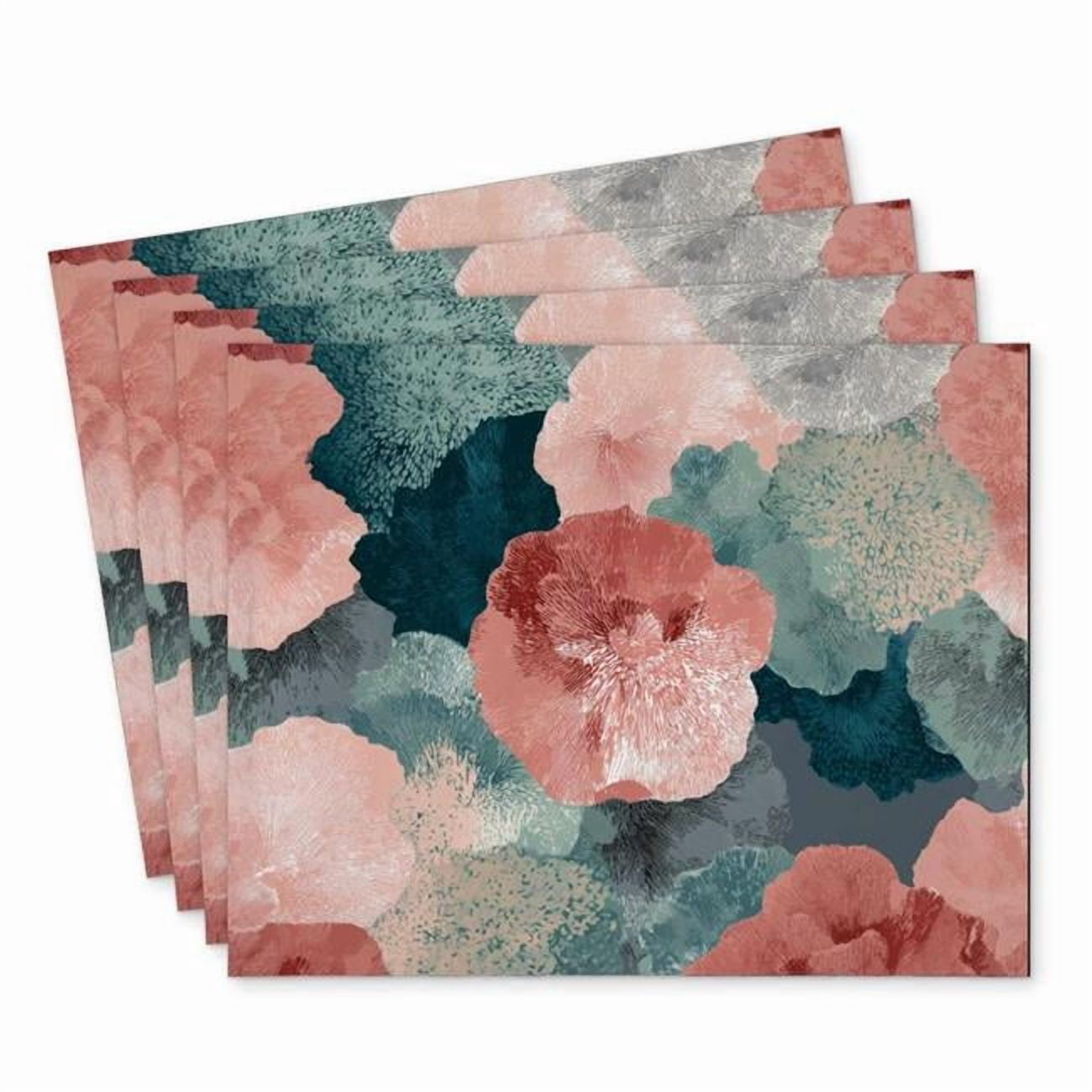 Concius Sales C4PP1418AU0THD 14 x 18 in. Whispering Coral Blooms ...