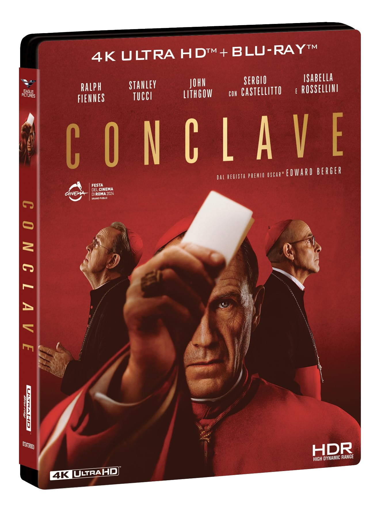 Conclave - 4K (Bd 4K + Bd Hd) (4K Ultra HD) Ralph Fiennes Stanley Tucci ...