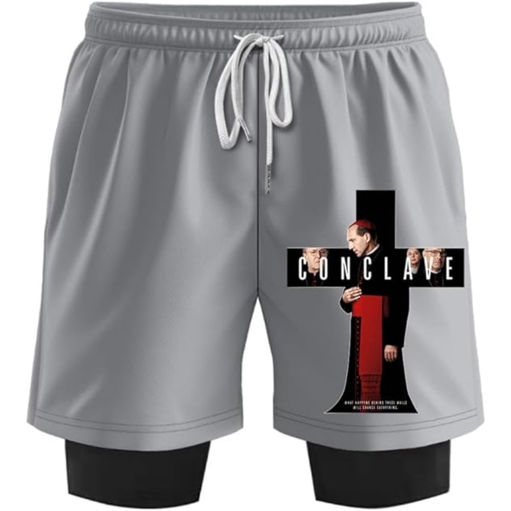 Conclave Movie Sweatshorts Women Men Short Basketball Pants Fashion ...