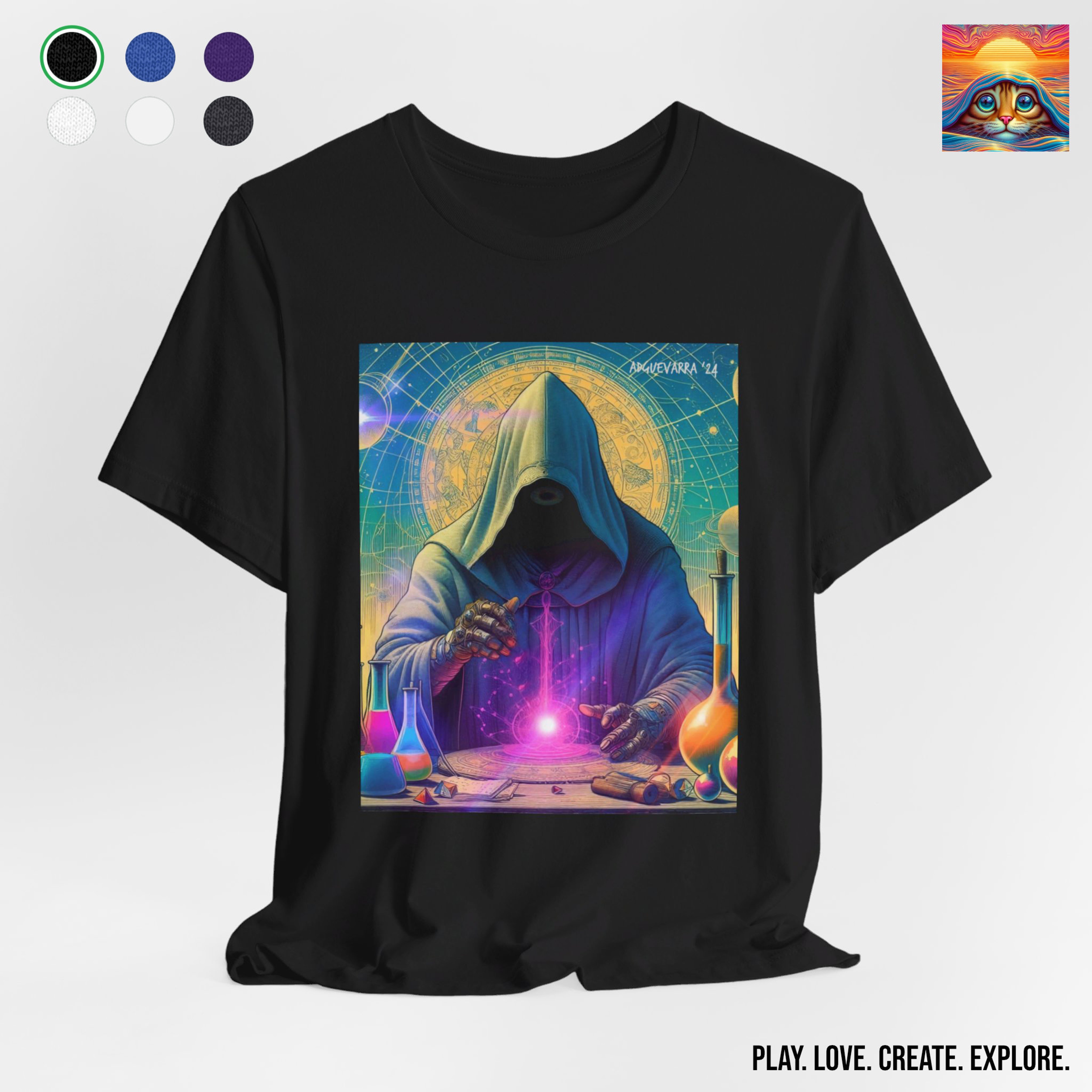 Concocting the Cosmos XI Magic Alchemy T-Shirt - Premium Soft Cotton ...