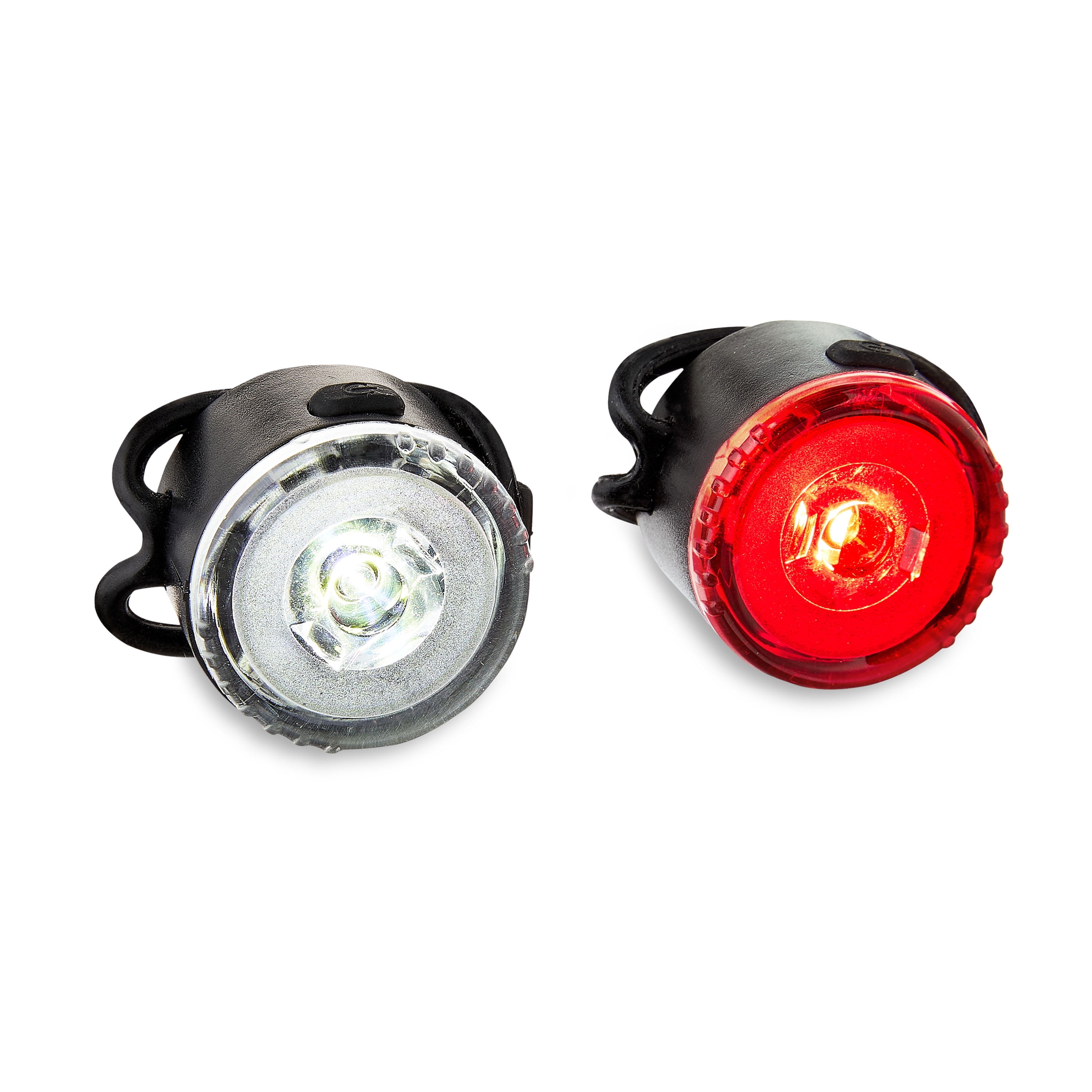 Concord 15 Lumens Front & Tail Bicycle Light Set - Walmart.com