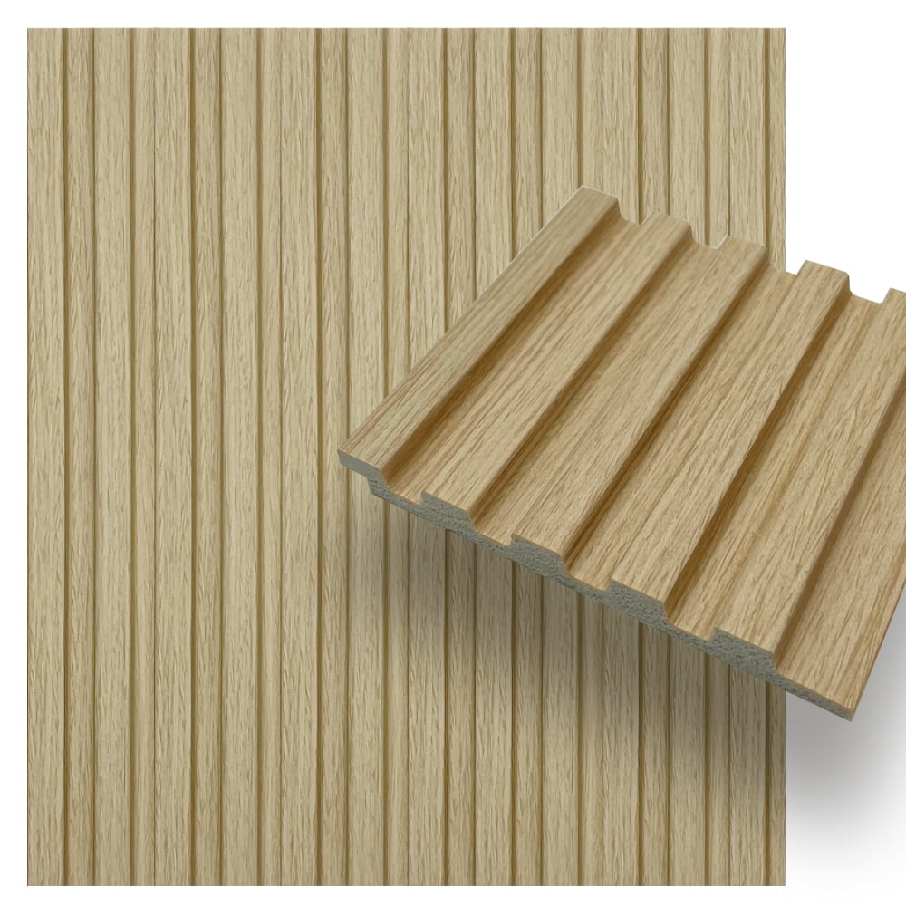 Concord Panels | Sample| Faux Wood Slat - Pine | Waterproof Slat Panel ...