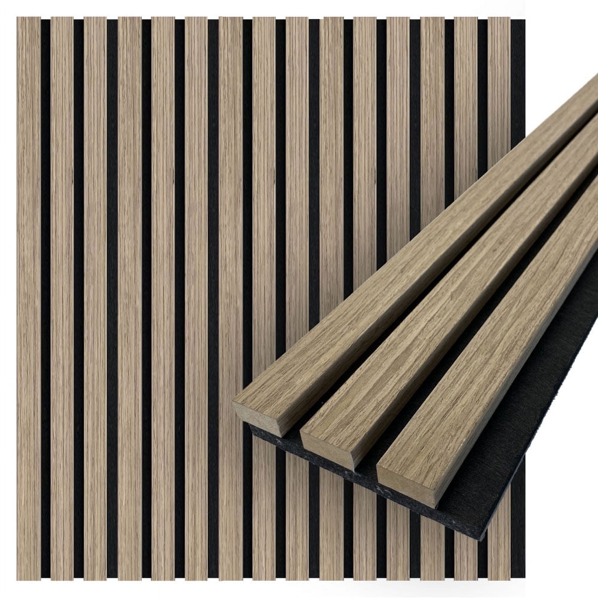 Concord 3D Wood Wall Panels | Acoustic Slat Wall Paneling - Silver Ash ...