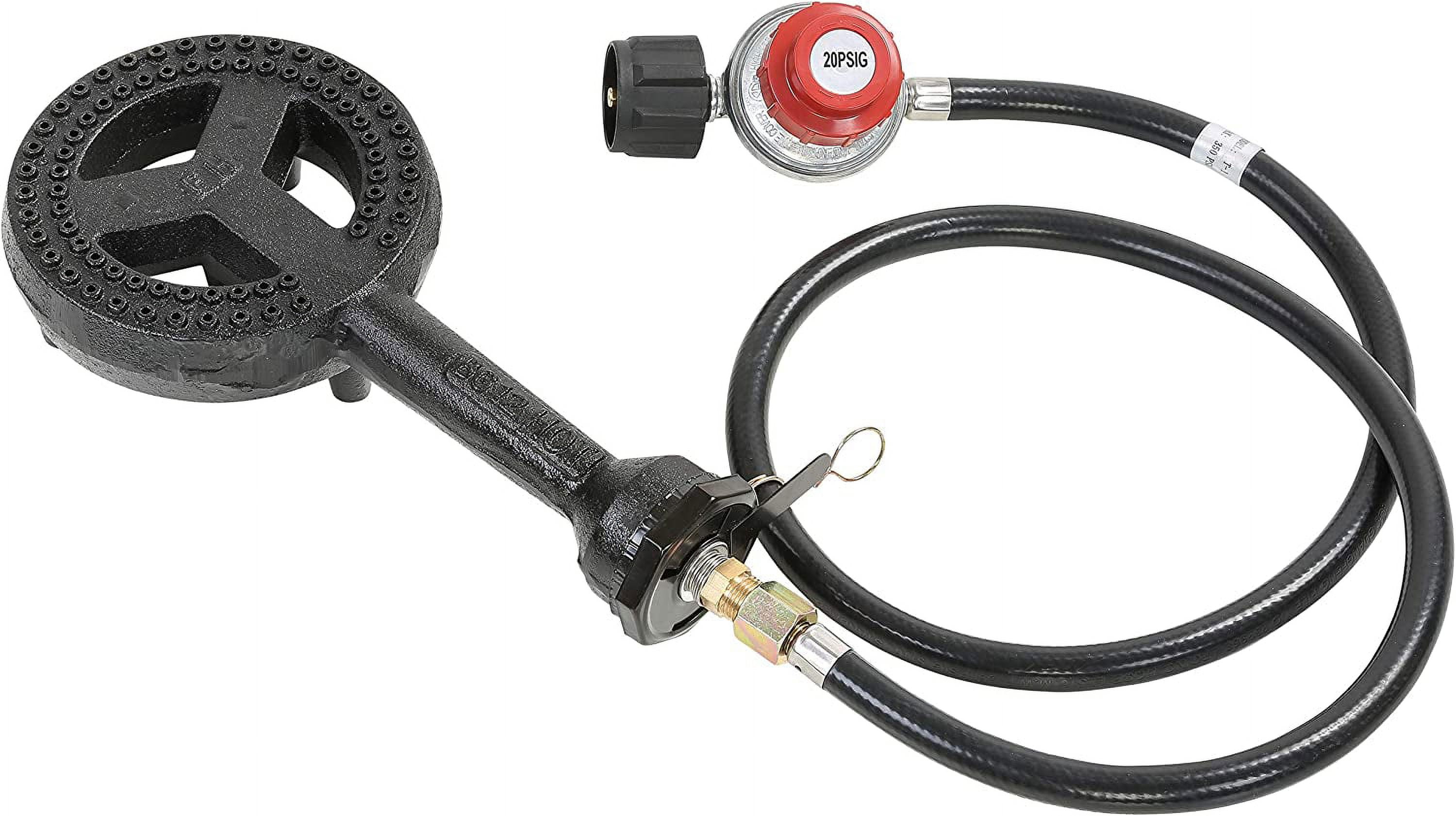 Concord 6" Diameter High Pressure Burner Head with Brass Orifice and ...