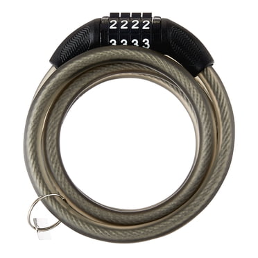 (3 Sets) Concord 8MM Key Cable Bicycle Lock - Walmart.com