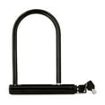Concord Bikes, 9.5" Bike U-Lock with Key, Black, 1.85 lb - Walmart.com