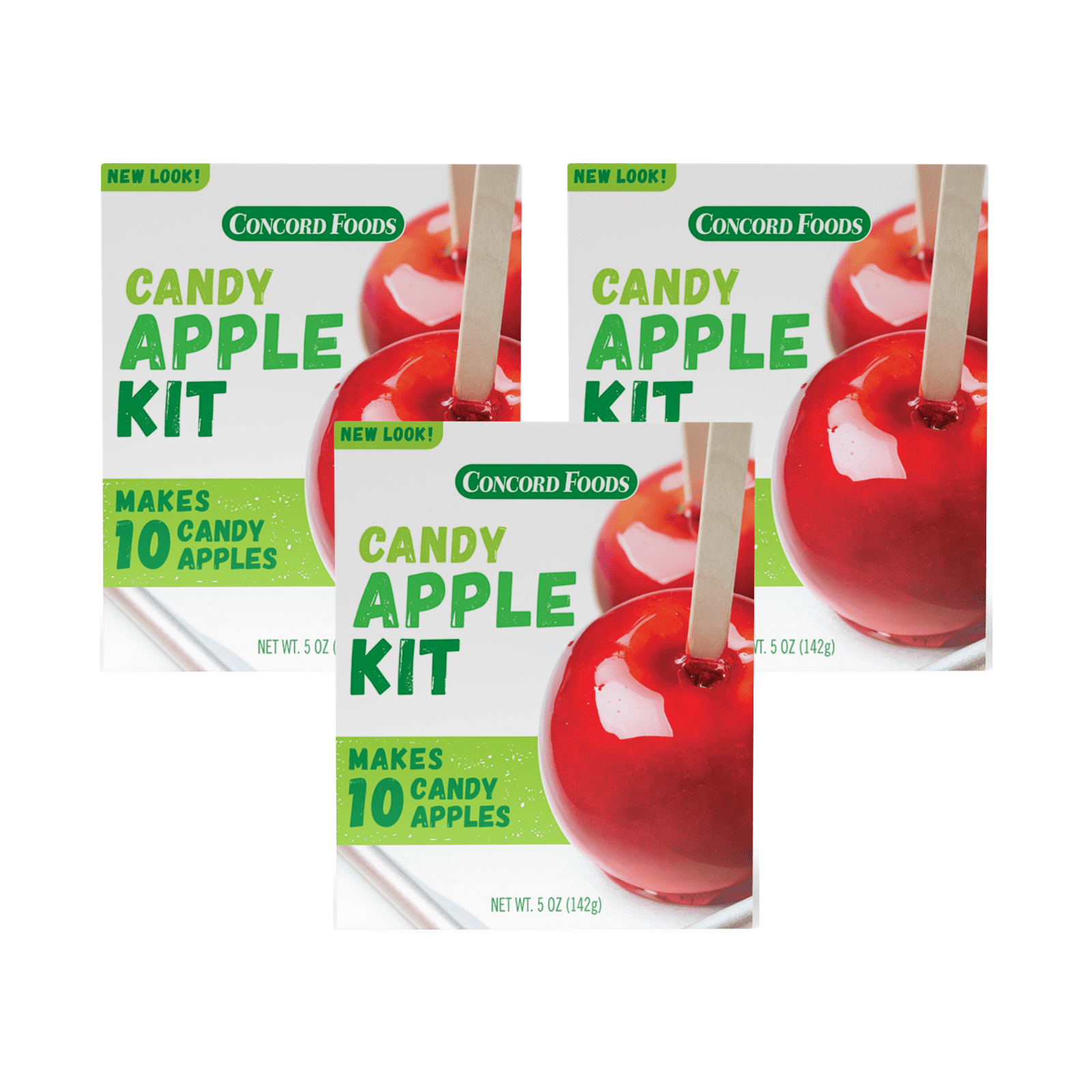 Concord Foods Candy Apple Kit, 5 oz Pack of 3, Nostalgic Treats with ...